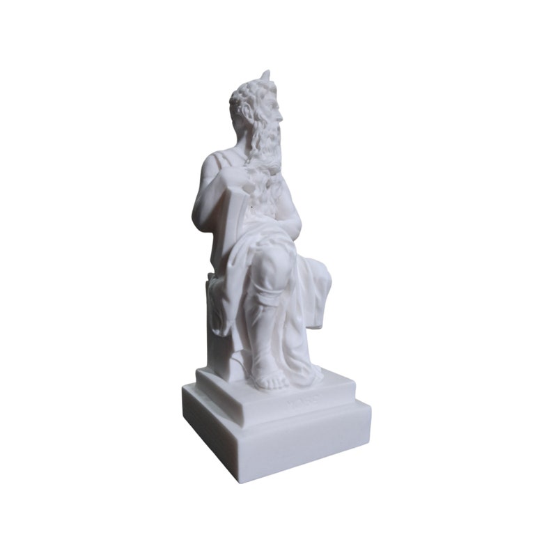 Moses Statue Religious Prophet Sculpture Made of Marble - Etsy