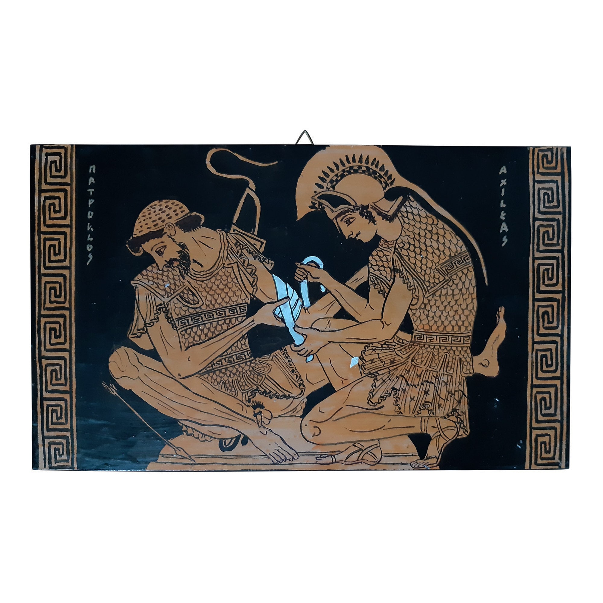 Achilles And Patroclus Painting