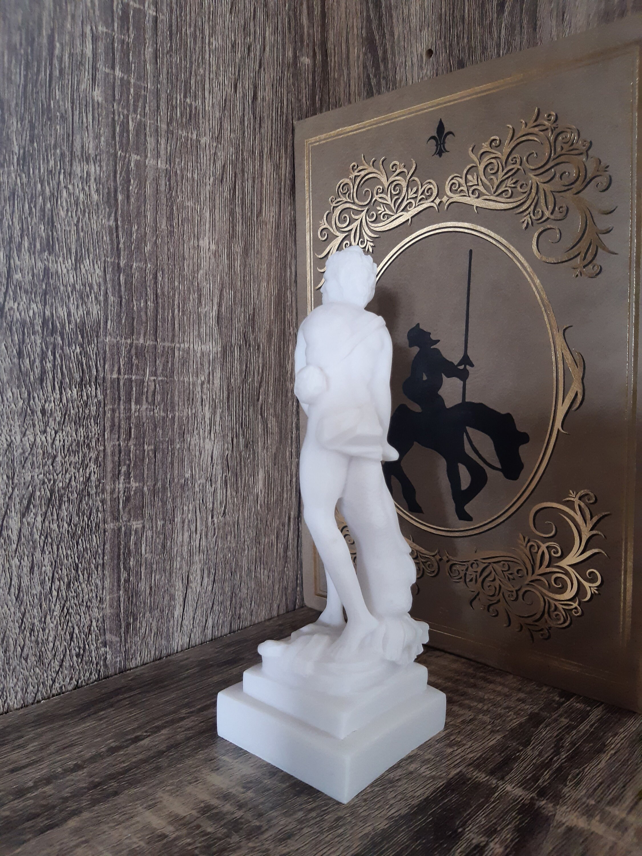 David With a Sling Alabaster Greek Replica Handmade Statue - Etsy Australia