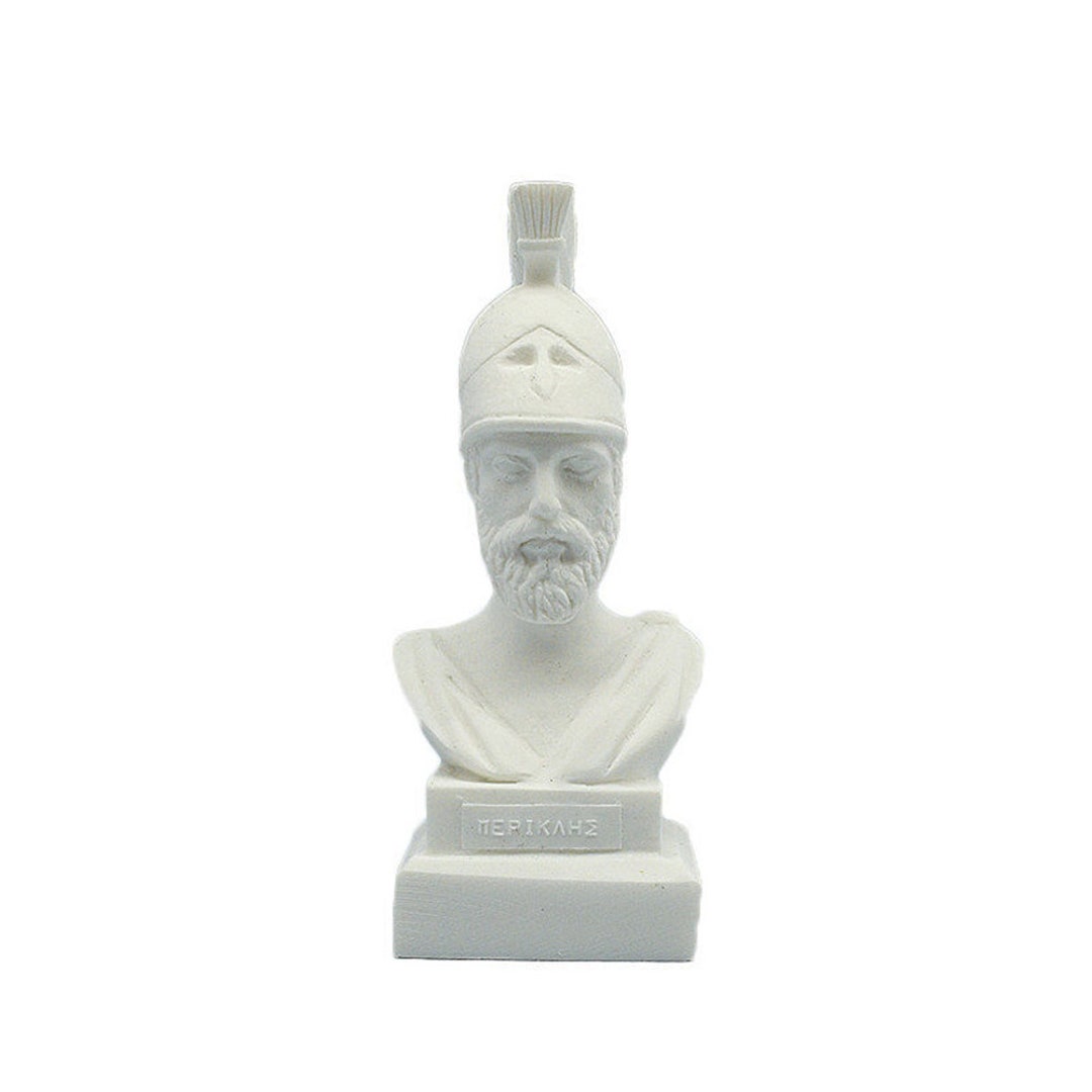 Pericles Bust Sculpture Marble Greek Handmade Figurine Statue 15cm - Etsy