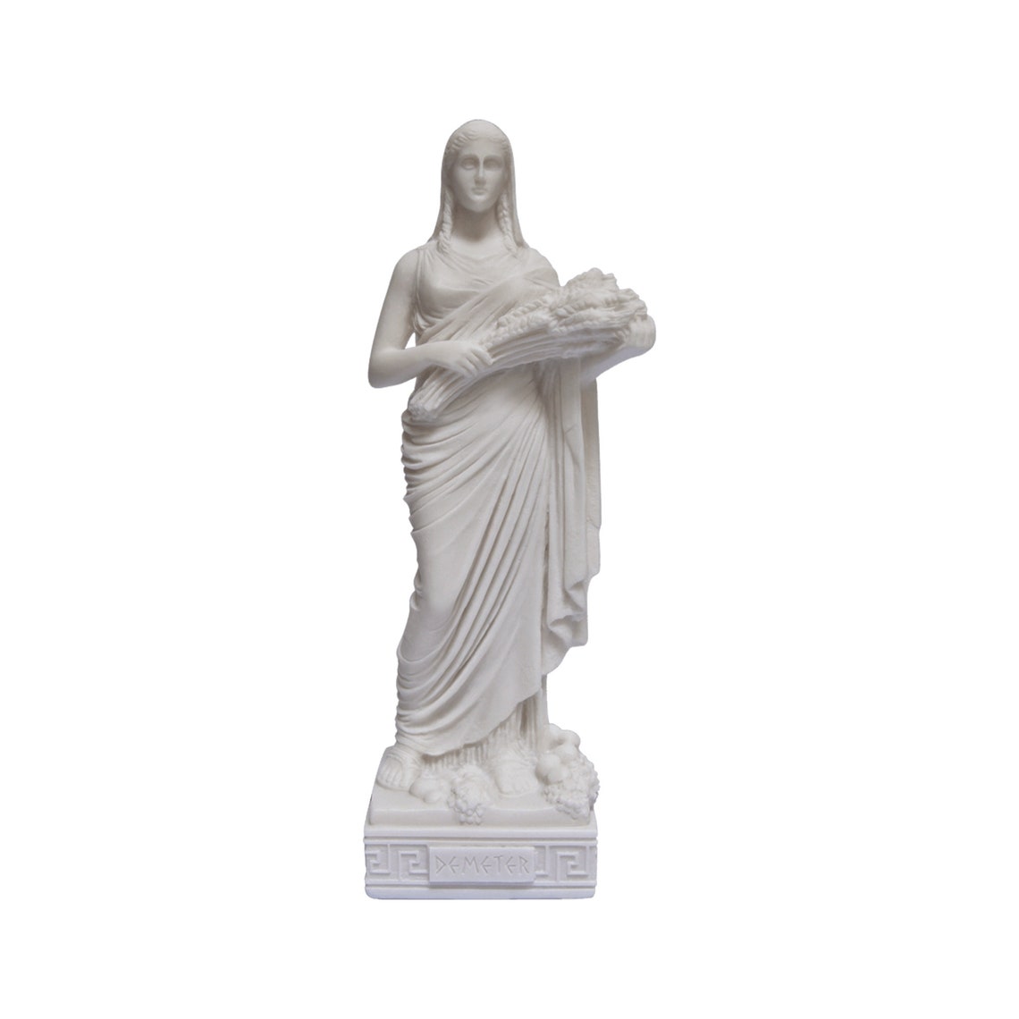 Demeter Goddess Statue Made of Alabaster - Etsy