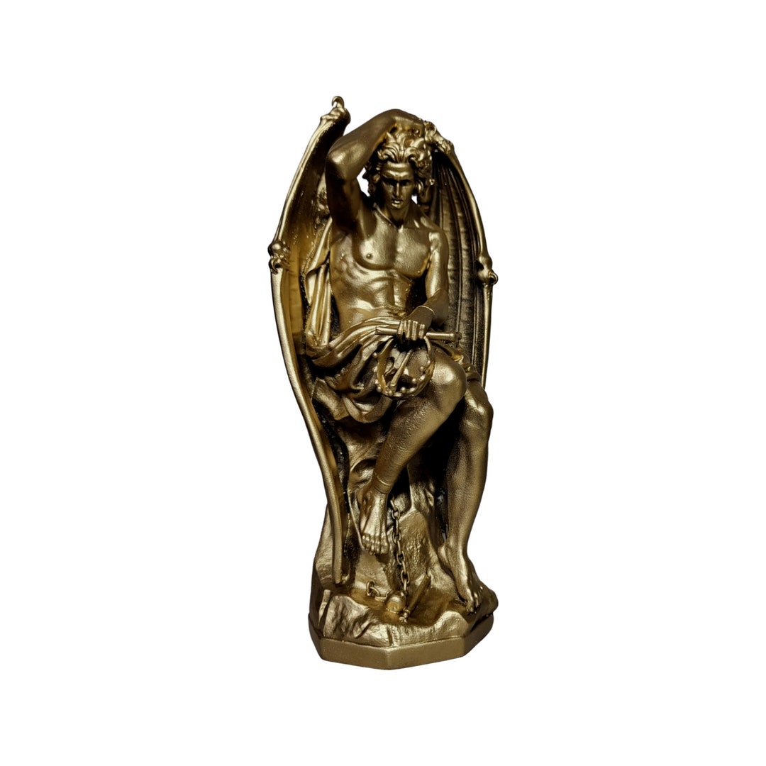 Lucifer Statue Mythology Marble Sculpture Exact Museum Replica - Etsy