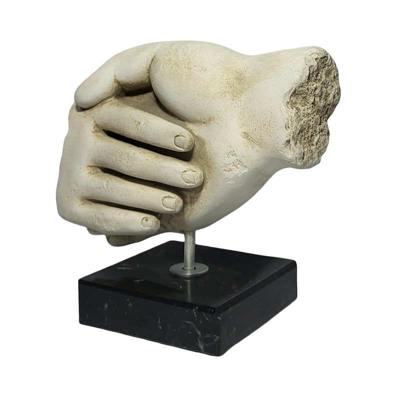 Ancient Greek Handshake Sculpture Symbol of Unity Friendship Loyalty - Etsy
