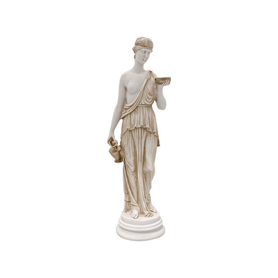 Hebe Diosa Estatua Hecha A Mano Mitología Alabastro Griego - Etsy México