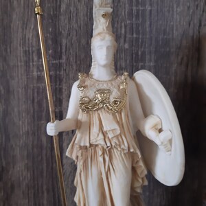 Greek Goddess Athena Sculpture academy Ancient Greek Roman Mythology ...