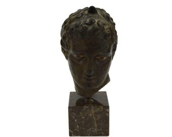 Ancient Greek Art, Marathon Boy Bust, Greek Sculpture - Etsy