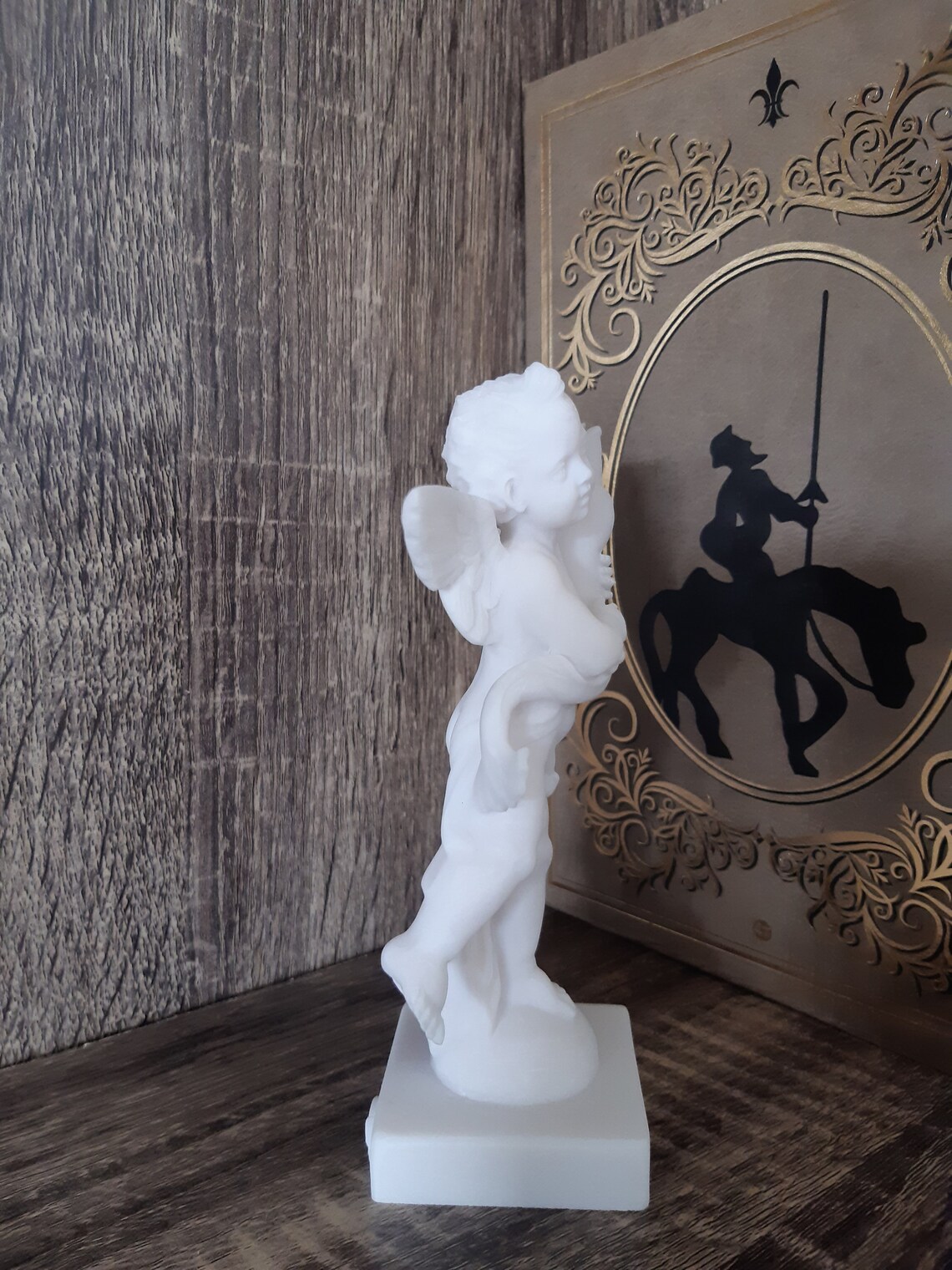 Baby Angel Statue Made of Alabaster 15cm - Etsy