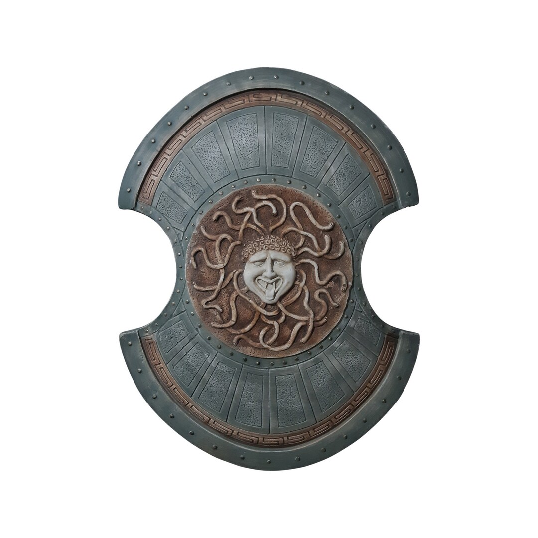 Achilles Shield Wall Plaque Sculpture Made of Plaster 35cm - Etsy