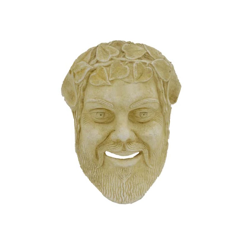 Satyr Bas Relief Wall Mask Stone Sculpture Museum Finish - Etsy