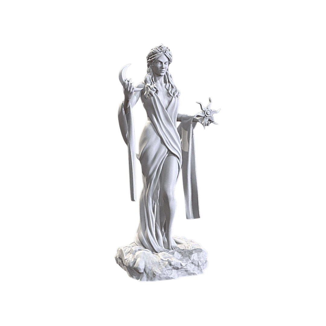 Hecate Goddess Statue Greek Mythology Sculpture - Etsy
