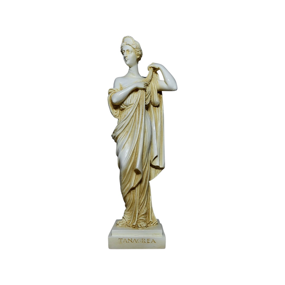 Tanagra Sculpture Ancient Female Figurine Greek Handmade Classical ...