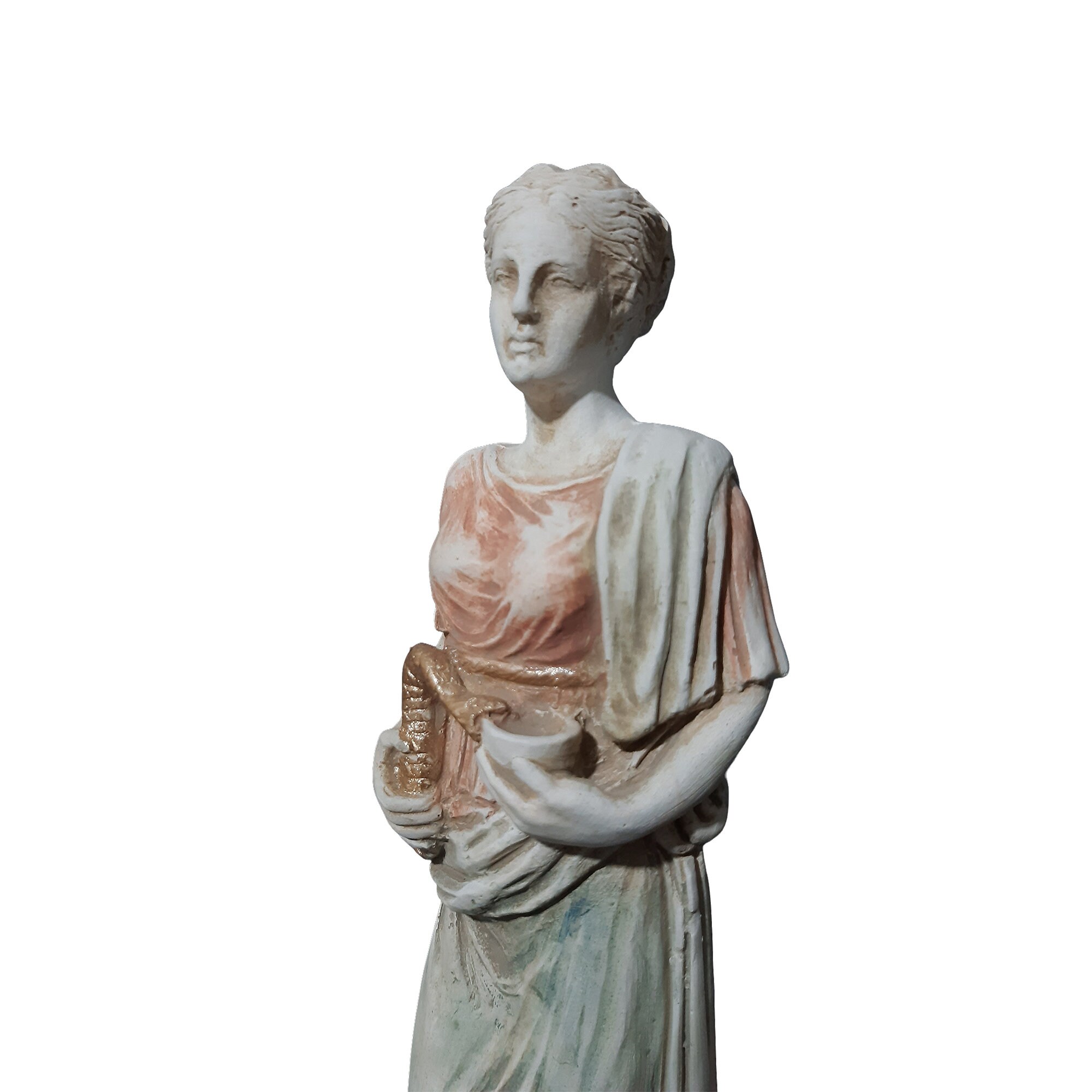 Hygieia Statue Greek Mythological Goddess of Health Handmade - Etsy