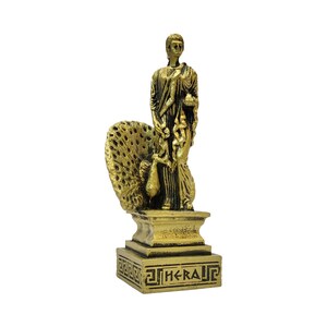 Hera Goddess Statue Vintage Sculpture 16cm Greco-roman Mythology Gold ...