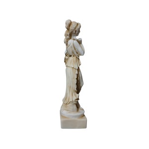 Persephone Greek Goddess Sculpture Handmade Alabaster Statue 15cm - Etsy
