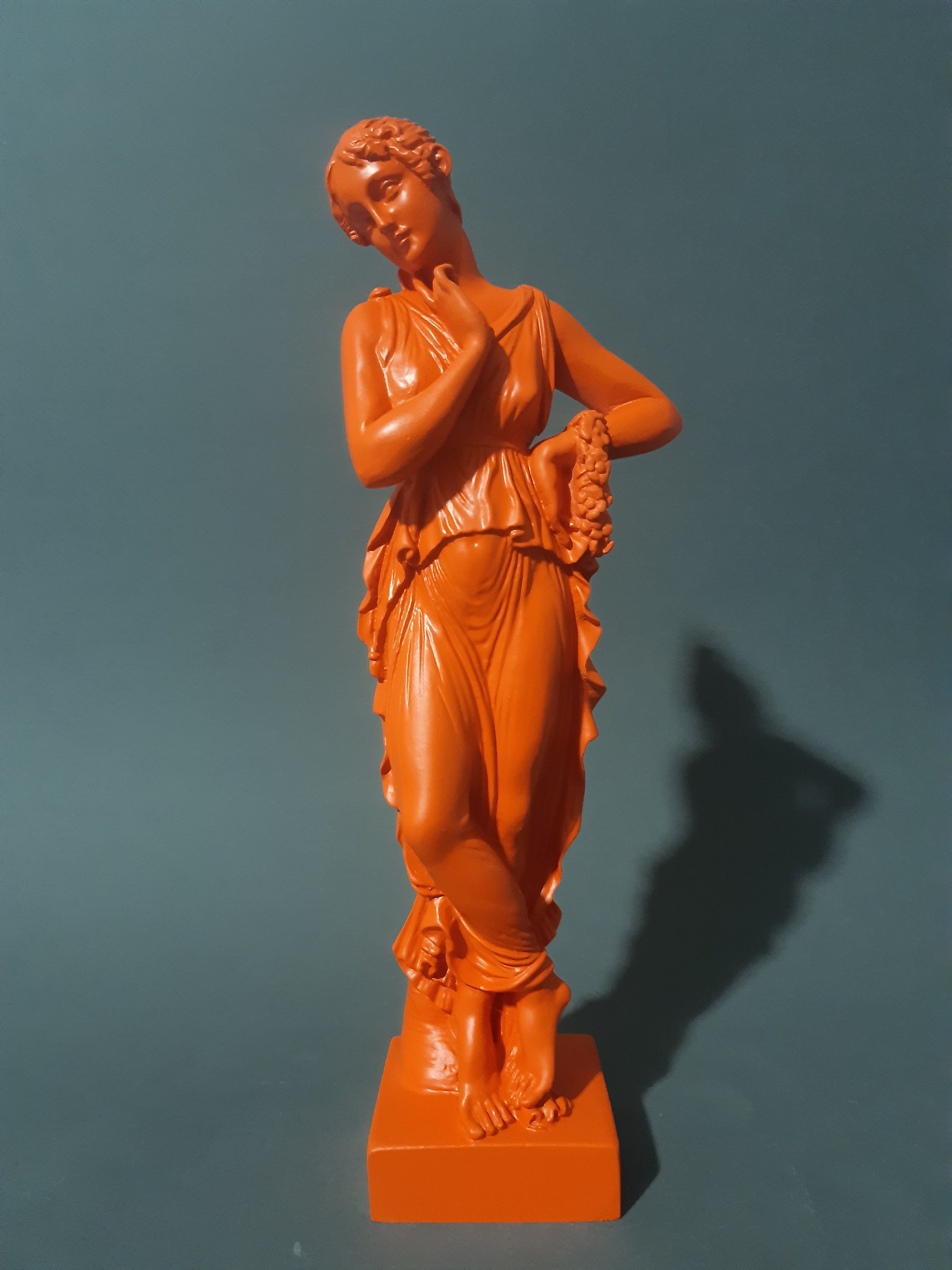 Persephone Goddess Statue Greek Mythology Alabaster Handmade | Etsy