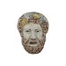 Ancient Greek Tragedy Mask Sculpture Greek Handmade Alabaster Wall ...