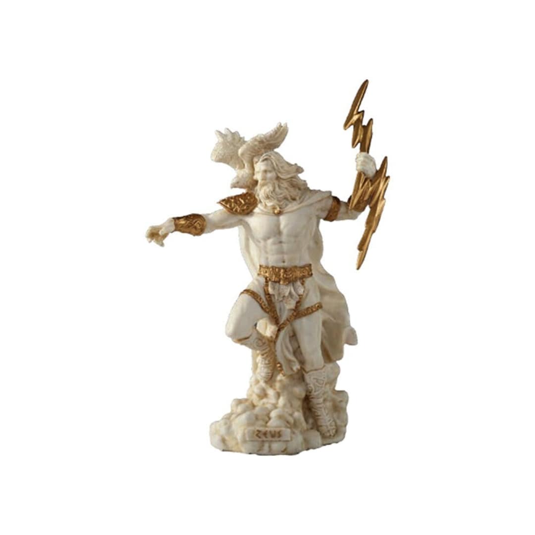 Zeus Statue God Ancient Greek Roman Mythology Sculpture - Etsy
