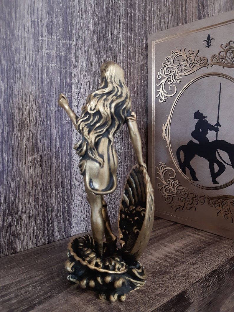 Aphrodite Goddess Statue Greek Roman Mythology Sculpture Gold | Etsy