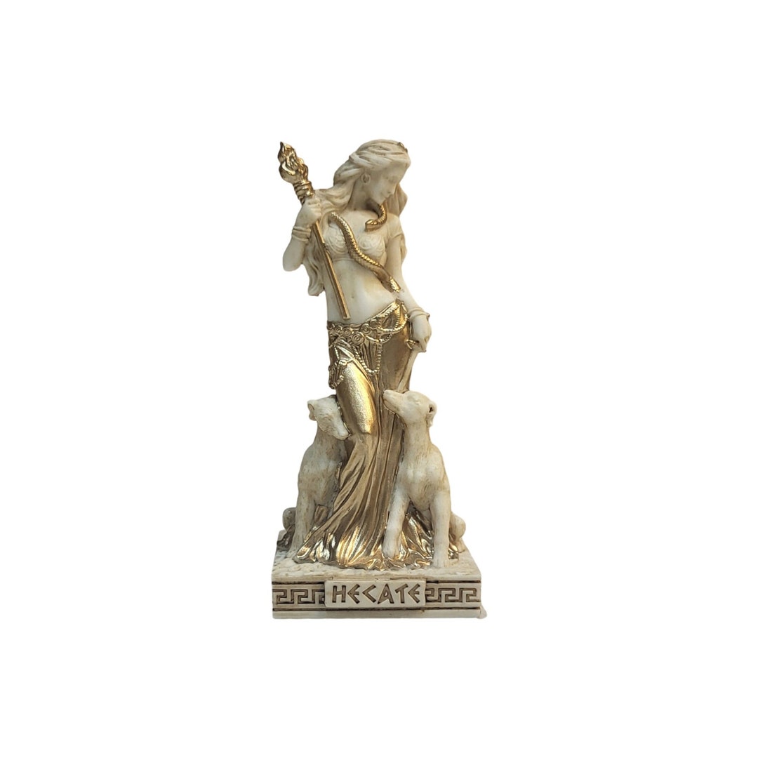 Hecate Goddess of Magic Mini Statue Greek Mythology Sculpture - Etsy