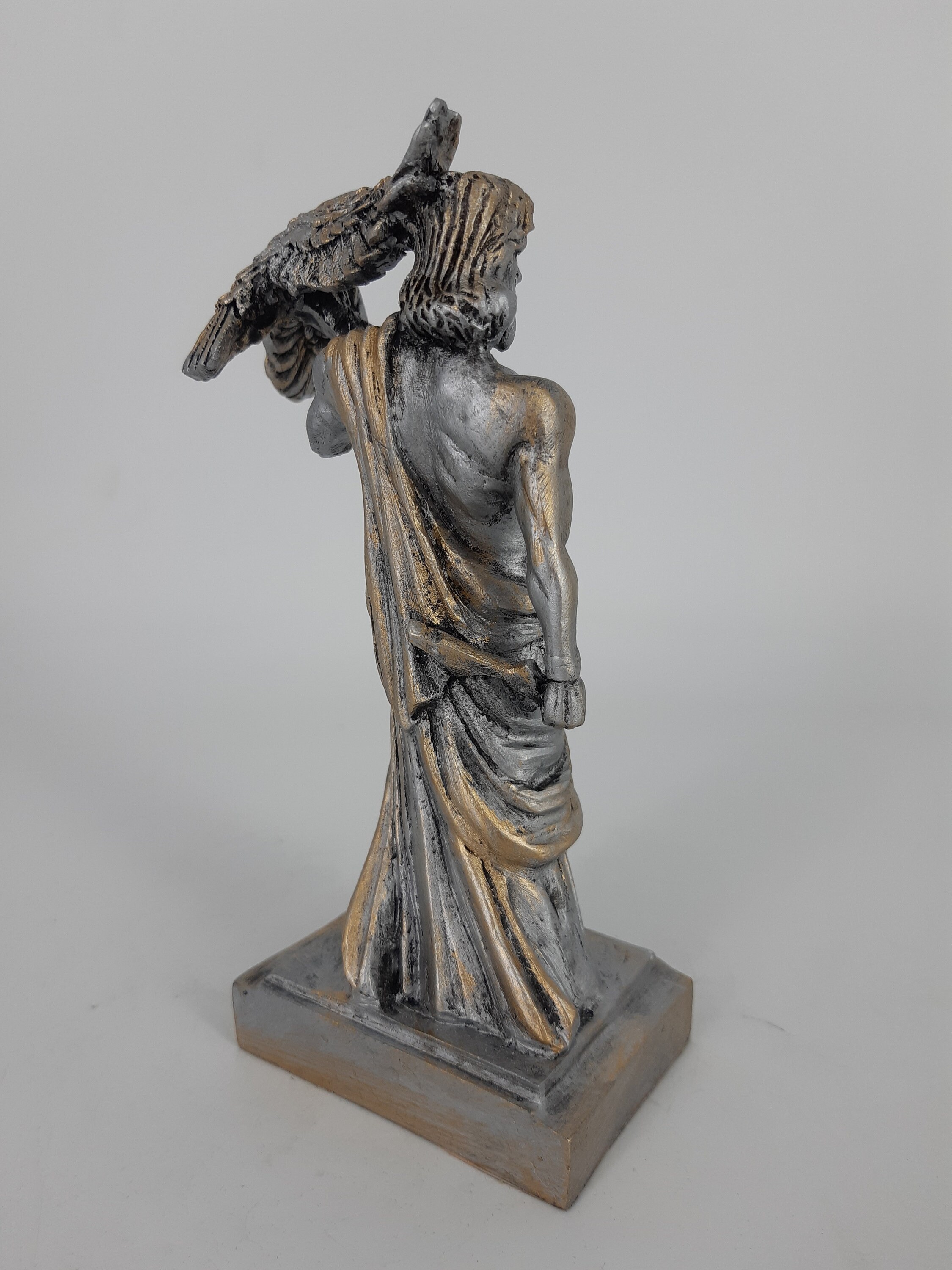 Zeus Greek Roman God Sculpture Handmade Hand Painted Mythology - Etsy