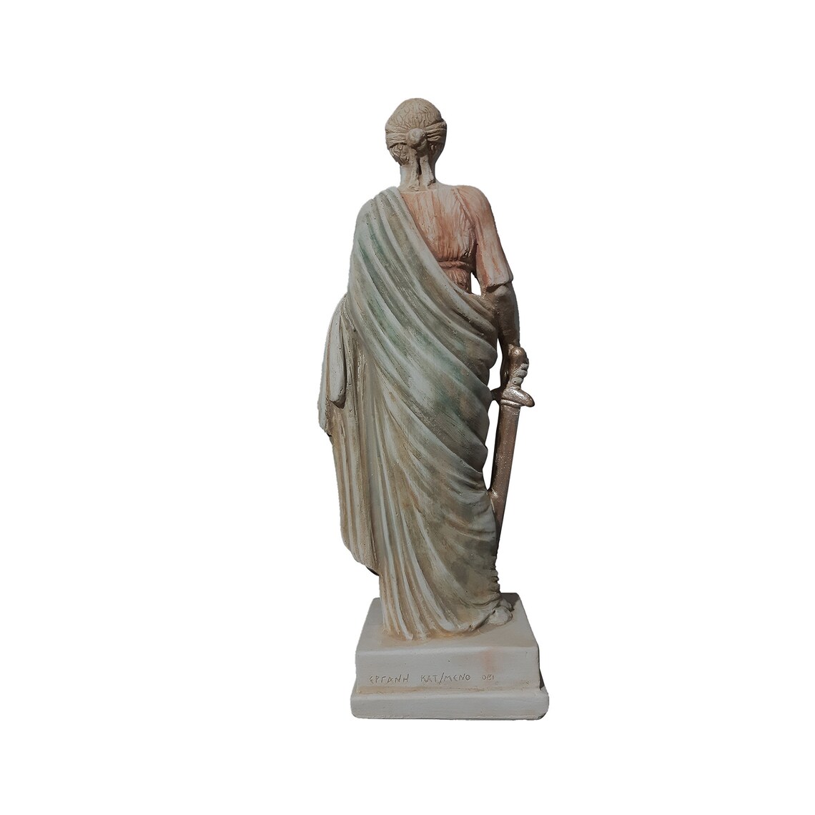 Themis Statue Greek Roman Goddess of Justice Handmade | Etsy