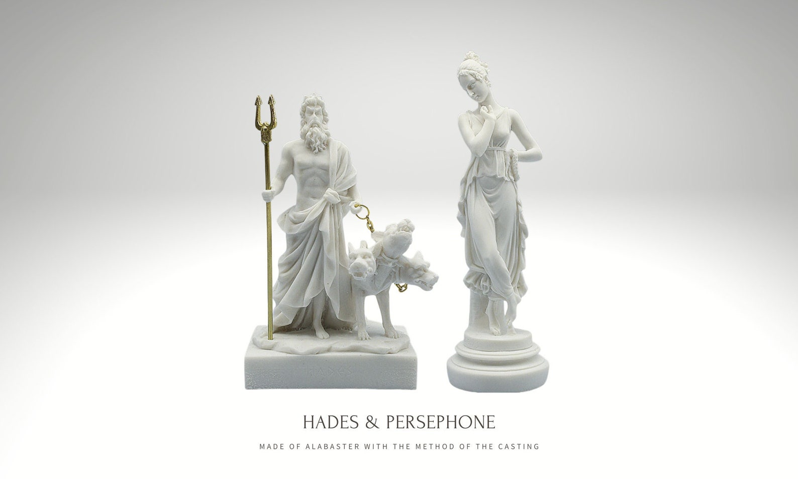 Hades and Persephone Set Statues Alabaster - Etsy Canada