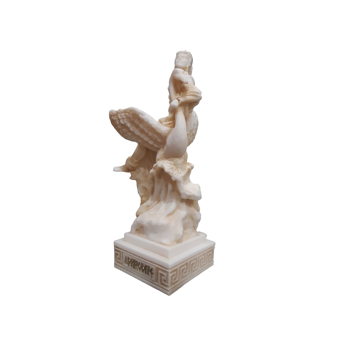 Aphrodite and Swan Statue Handmade Greek Alabaster Mythology - Etsy