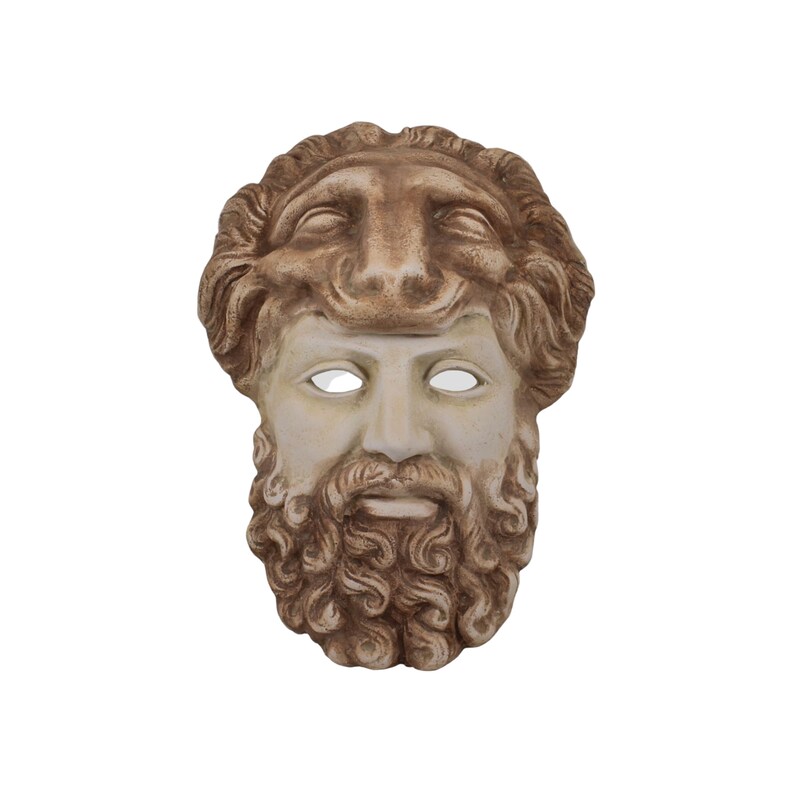 Hercules Demigod Bas Relief Wall Mask Plaster Sculpture - Etsy