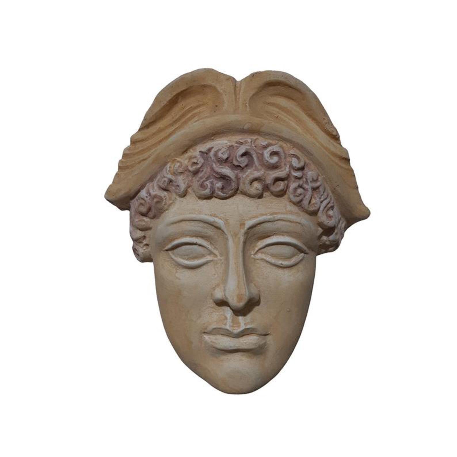 Hermes Greek God Wall Mask Sculpture Alabaster Handmade Statue - Etsy