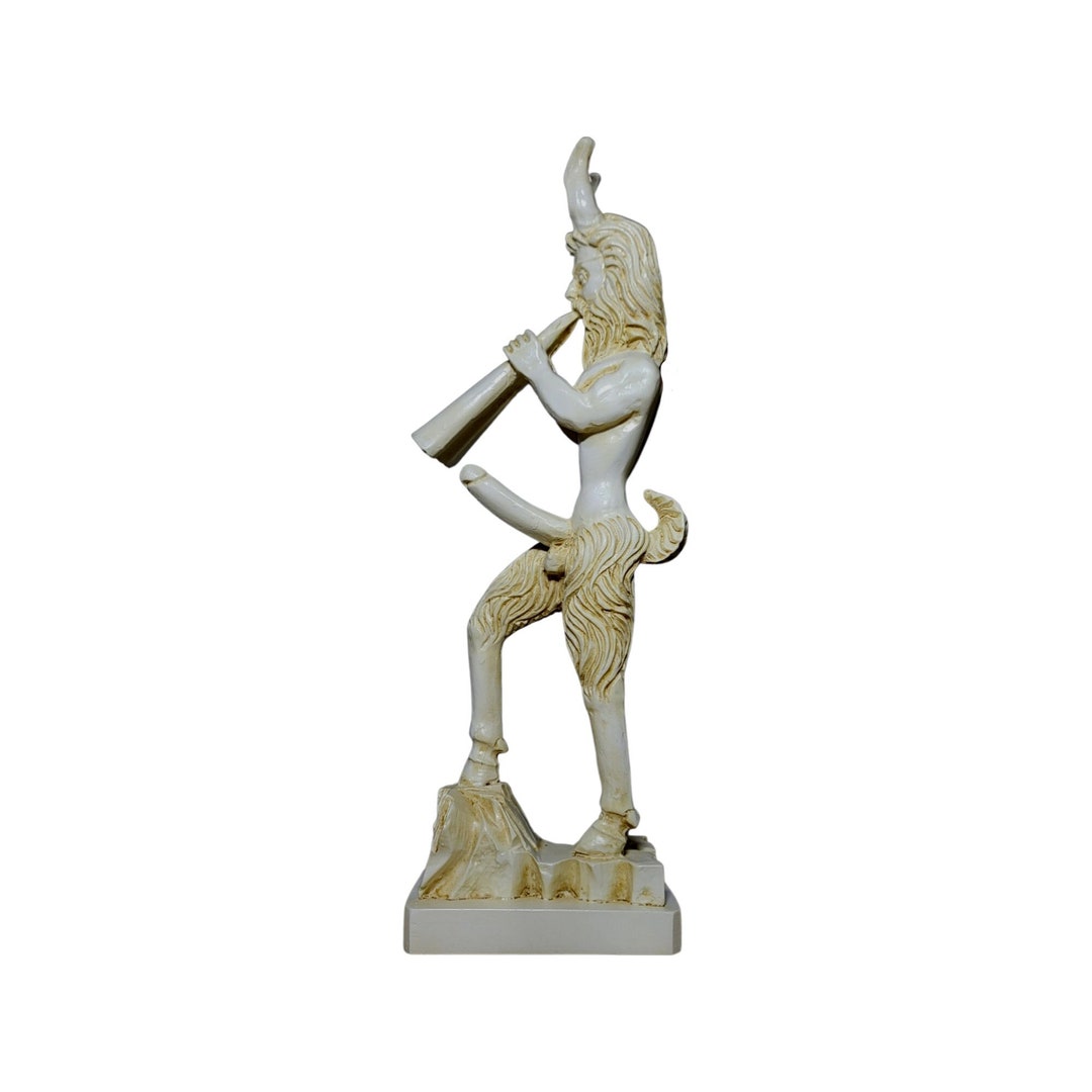Pan God Statue Ancient Greek Mythology Handmade Marble - Etsy
