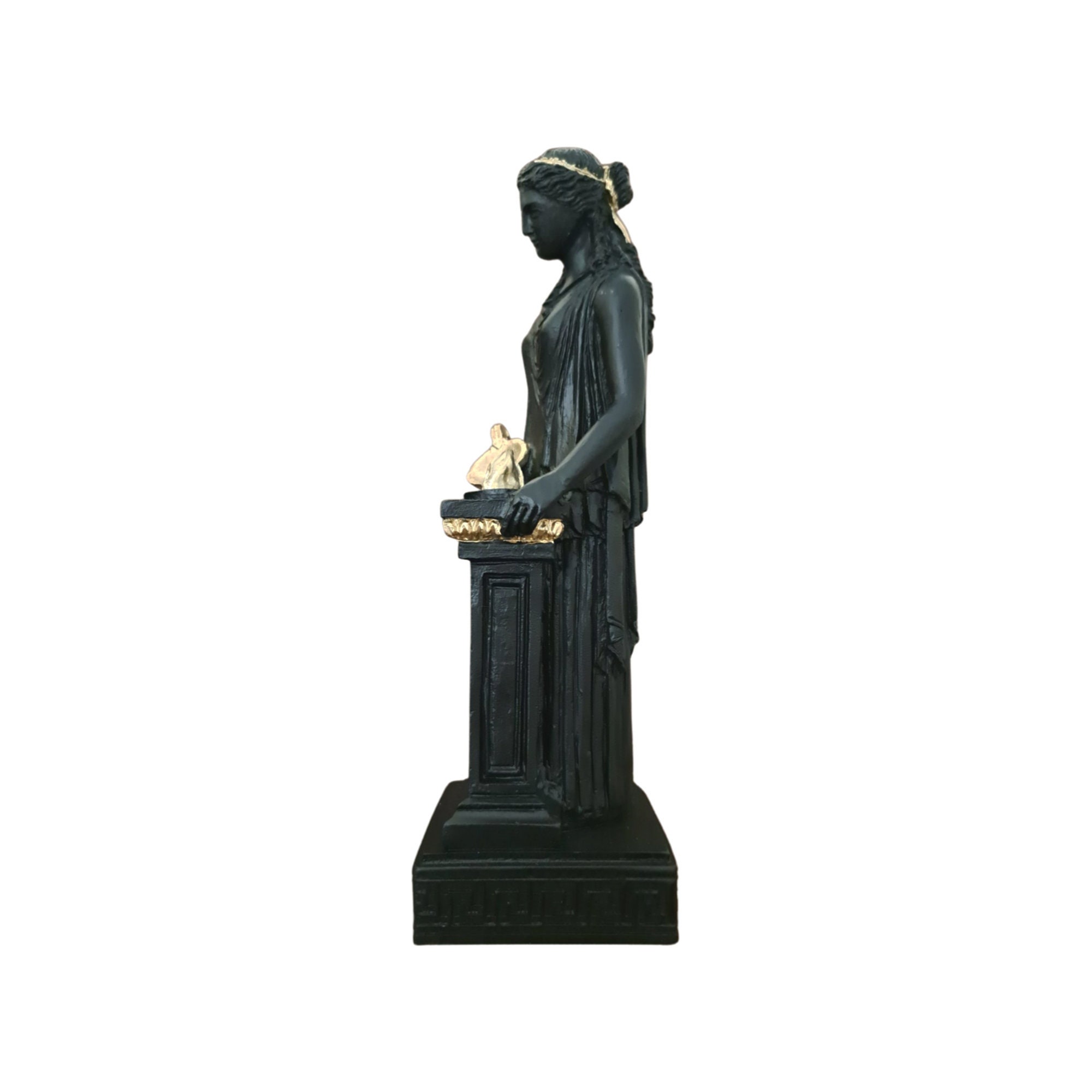 Hestia Goddess Statue Greek Sculpture Made of Alabaster - Etsy