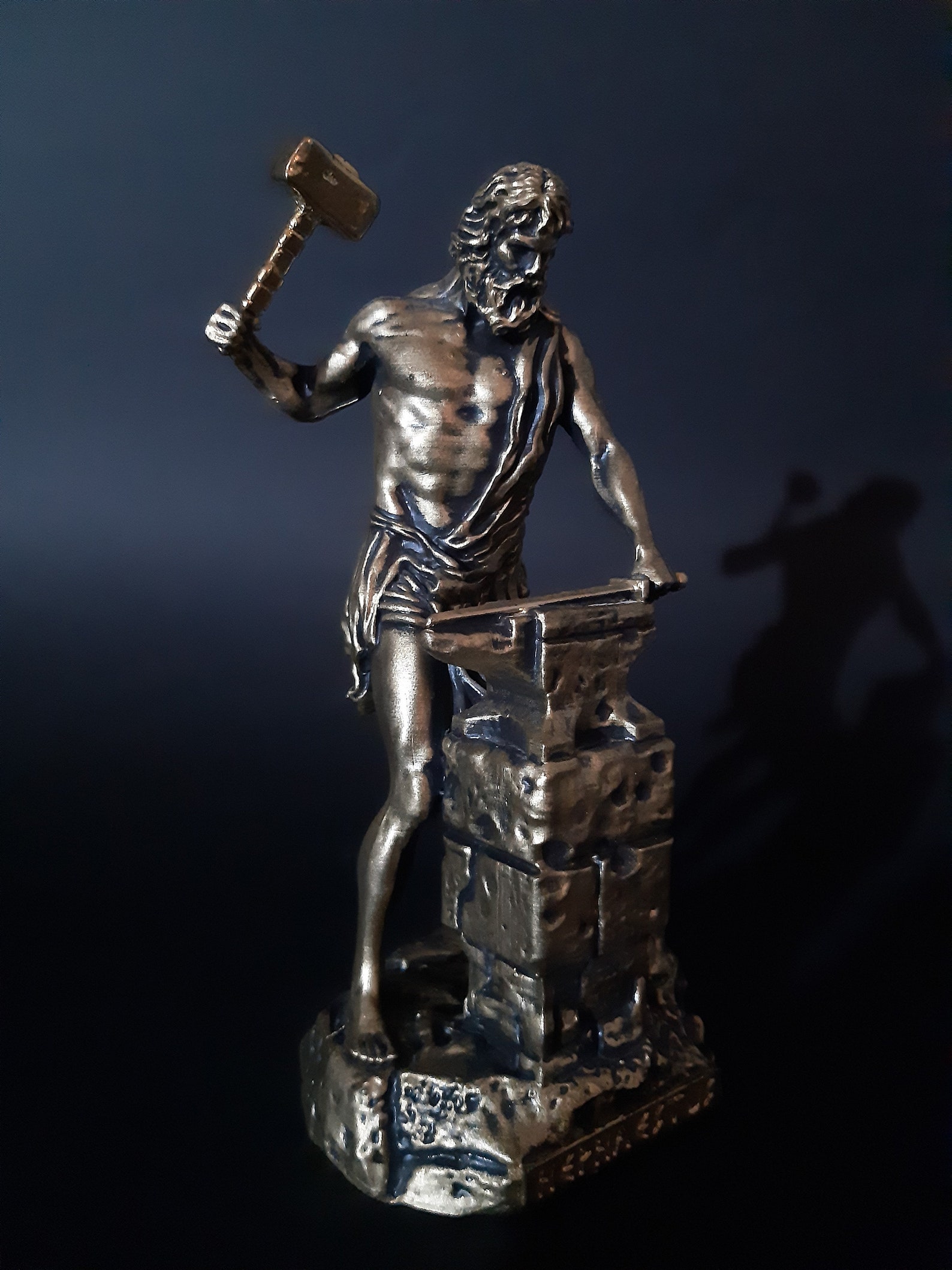 Estatua de Hefesto antigua mitología romana griega Dios hecho | Etsy