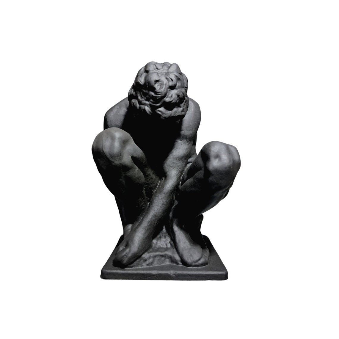 Crouching Boy by Michelangelo Statue Exact Copy Sculpture - Etsy UK