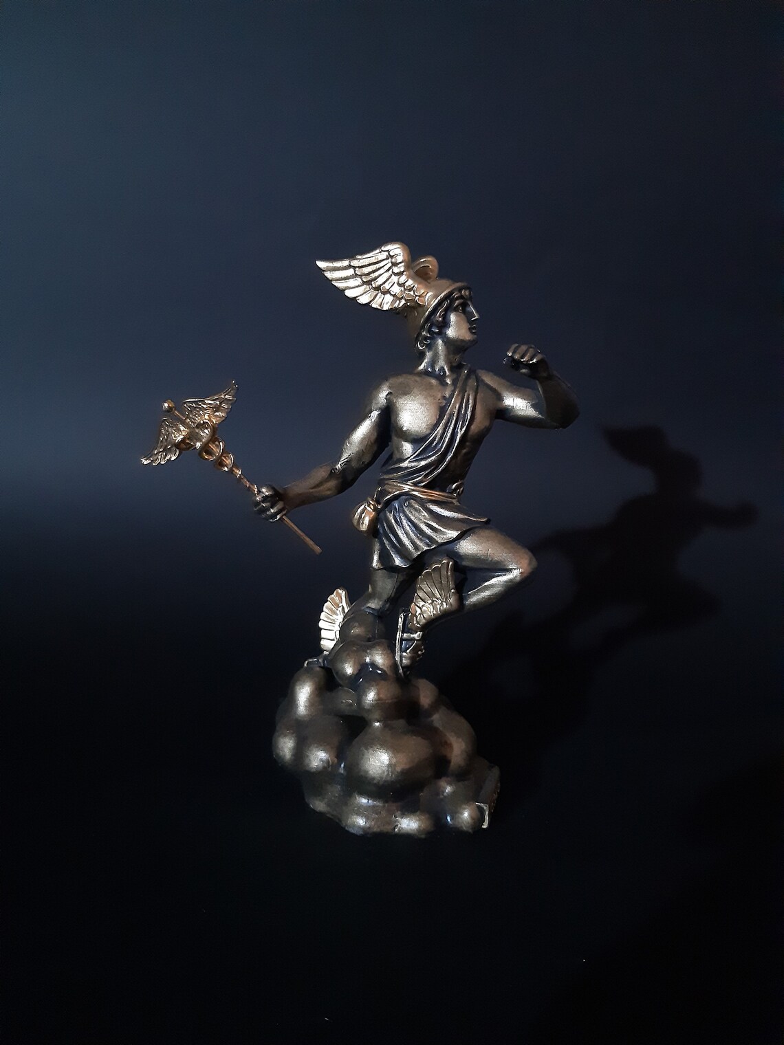 Hermes Greek God Statue Ancient Greek Roman Mythology Handmade - Etsy