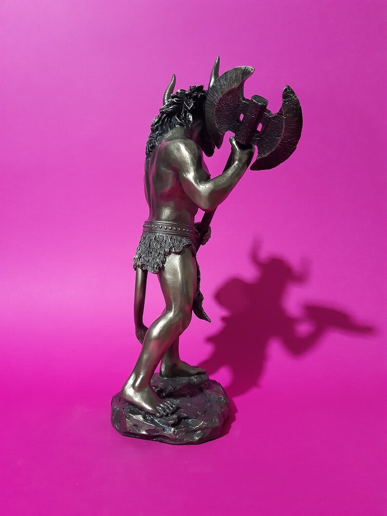 Minotaur Statue Greek Mythology Bronze Sculpture 28cm - Etsy