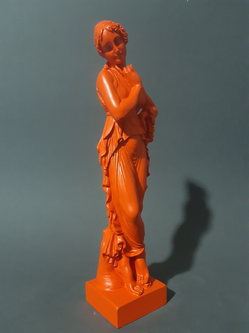 Persephone Goddess Statue Greek Mythology Alabaster Handmade | Etsy