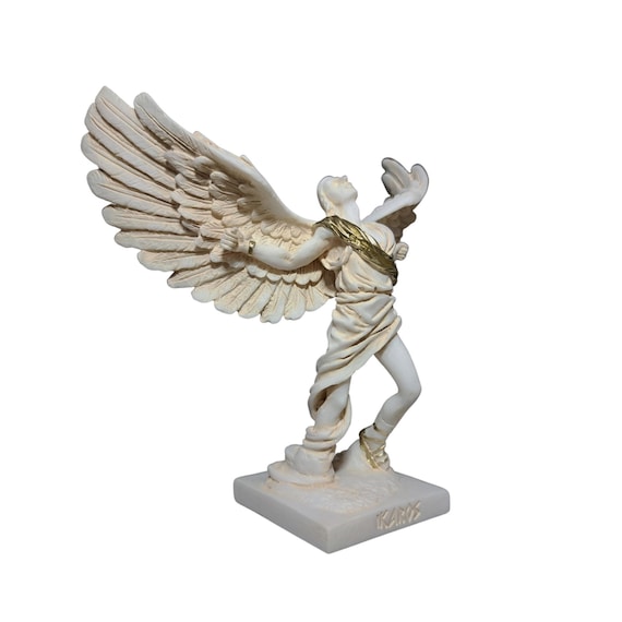 Icarus Falling Statue