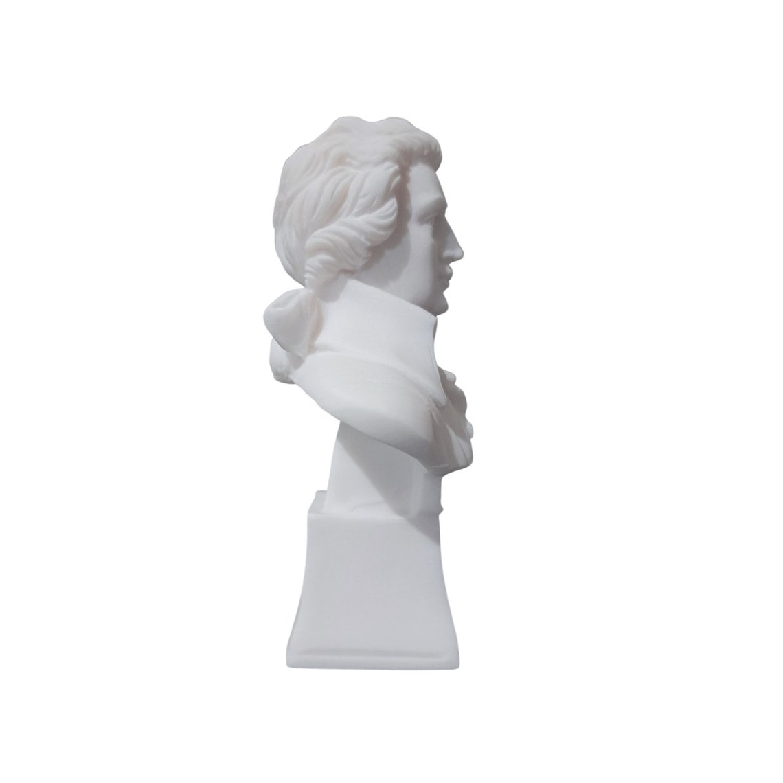 Wolfgang Amadeus Mozart Musician Bust Statue Made of Alabaster - Etsy