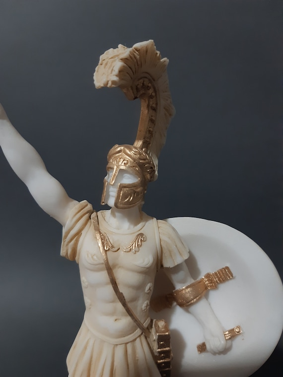 Achilles Statue Ancient Greek Trojan Hero Handmade Sculpture 30cm ...