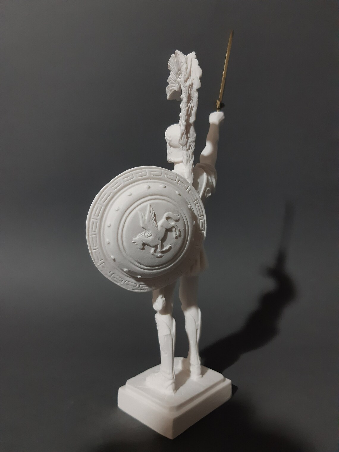 Achilles Statue Greek Roman Hero Warrior Marble Handmade | Etsy