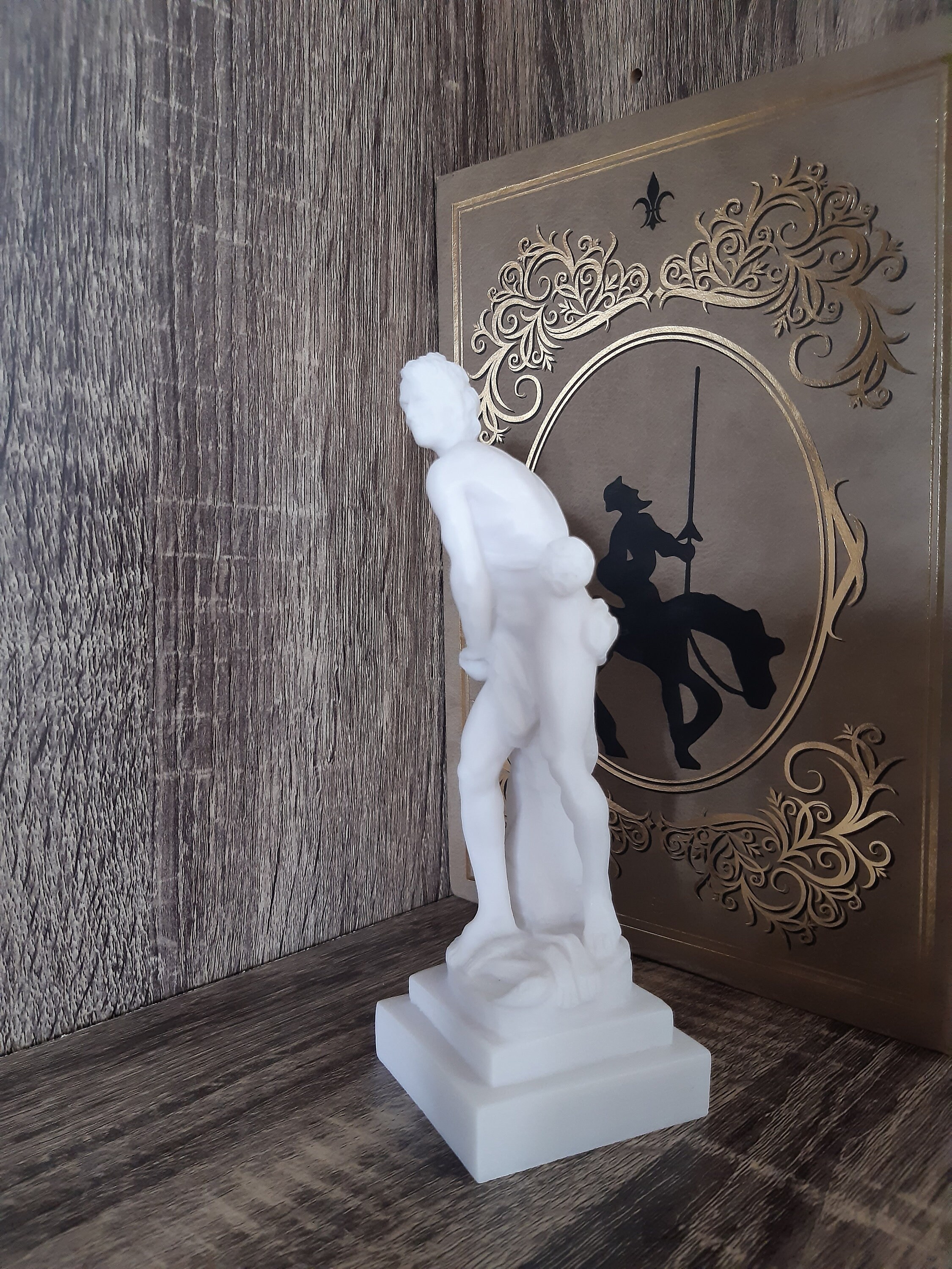 David With a Sling Alabaster Greek Replica Handmade Statue - Etsy Australia
