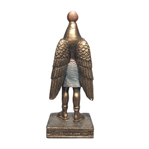 Ra Statue Egyptian God Mini Resin Bronzed Sculpture - Etsy