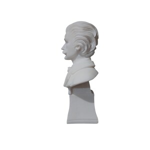 Johann Strauss Musician Bust Statue Made of Alabaster Sculpture - Etsy