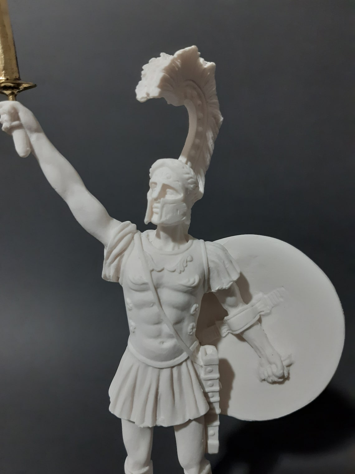 Achilles Statue Greek Roman Hero Warrior Marble Handmade | Etsy