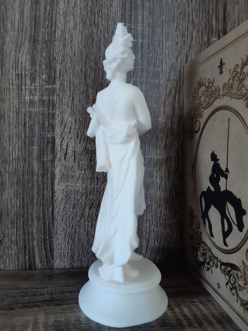 Demeter Goddess Statue Made of Alabaster - Etsy
