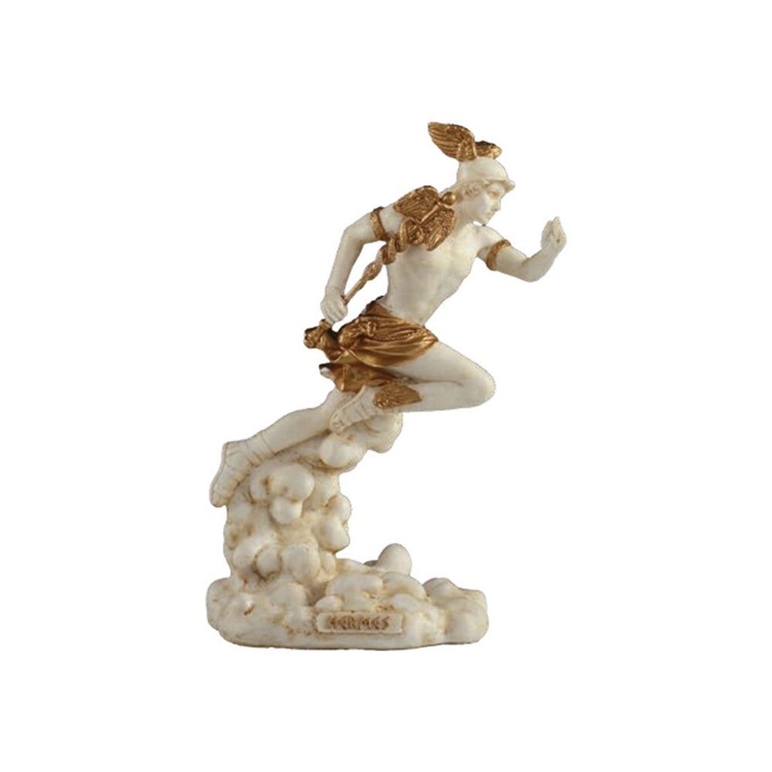 Hermes Statue God Ancient Greek Roman Mythology Sculpture - Etsy