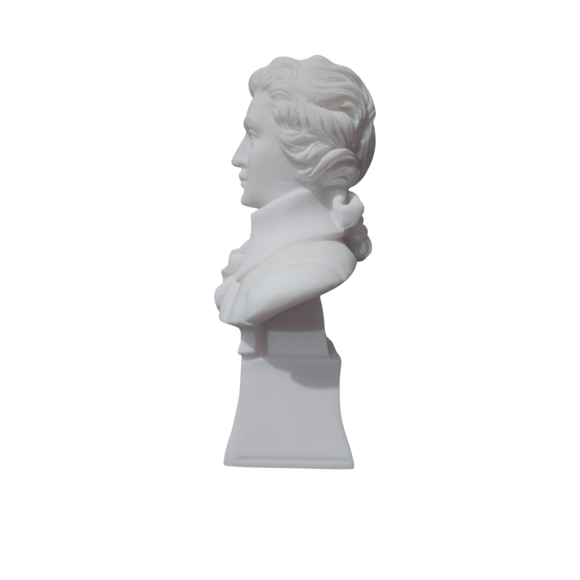 Wolfgang Amadeus Mozart Musician Bust Statue Made of Alabaster - Etsy