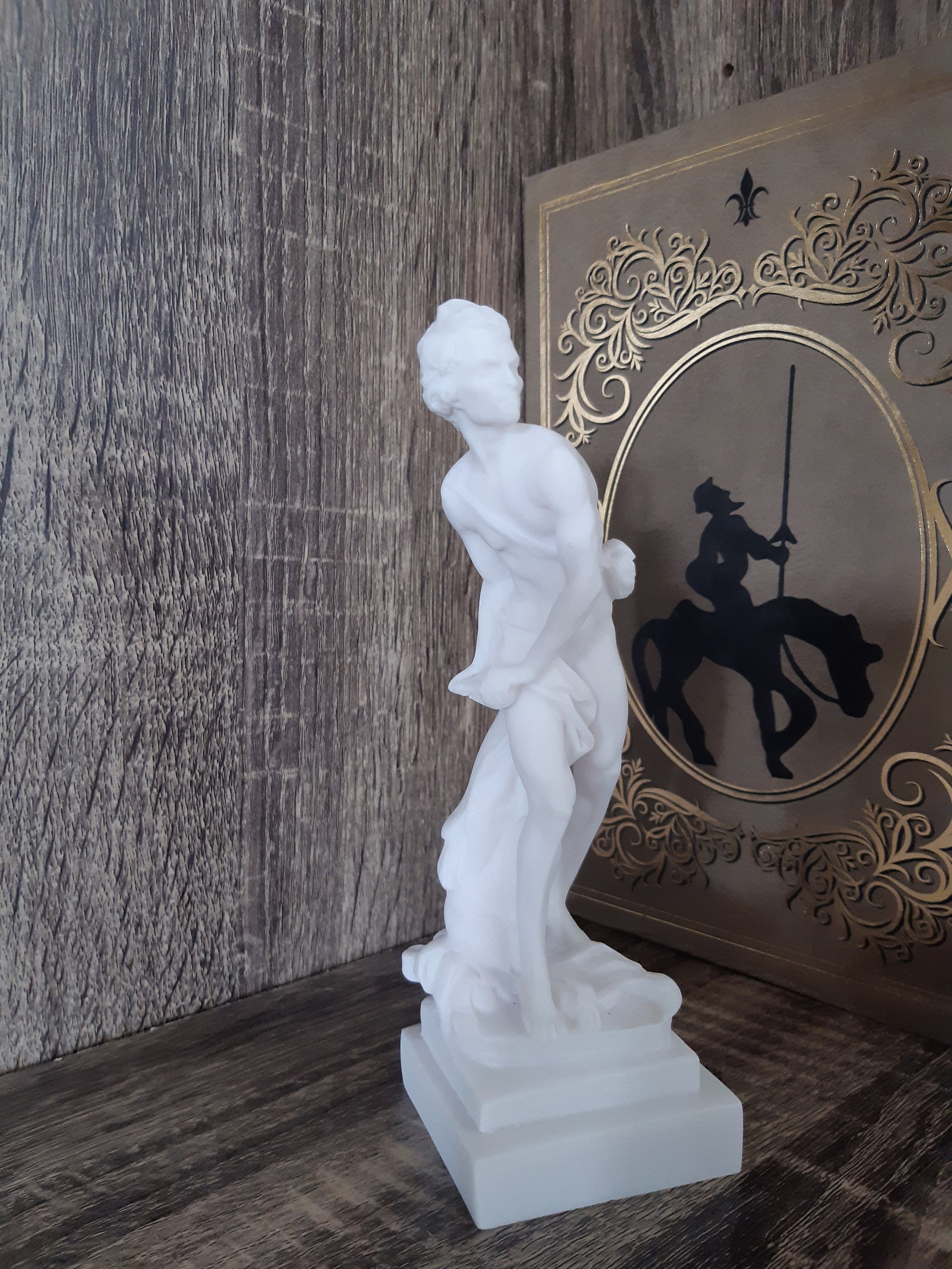David With a Sling Alabaster Greek Replica Handmade Statue - Etsy Australia