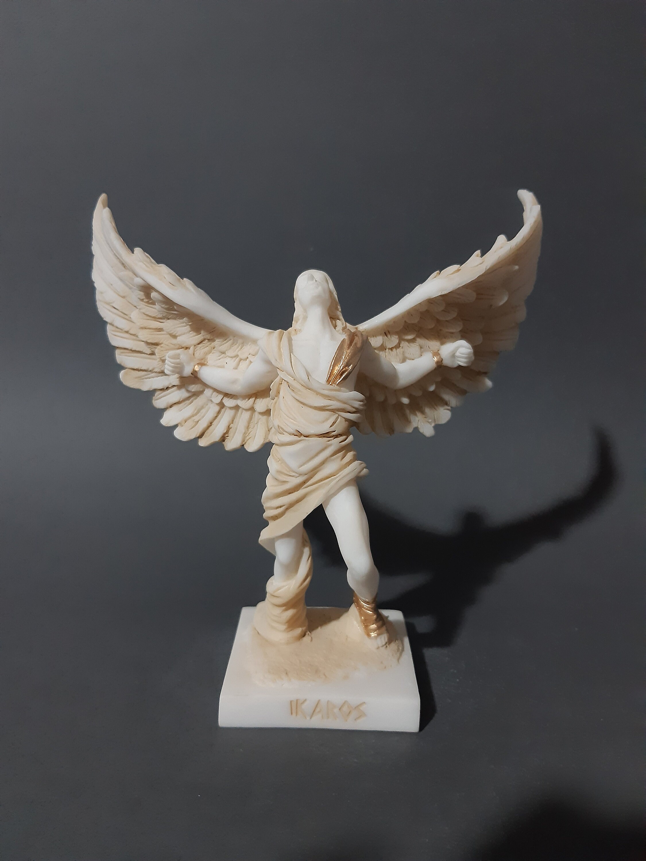 Icarus Falling Statue