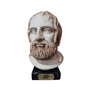 Euripides Bust Sculpture Tragedian of Classical Athens Statue - Etsy